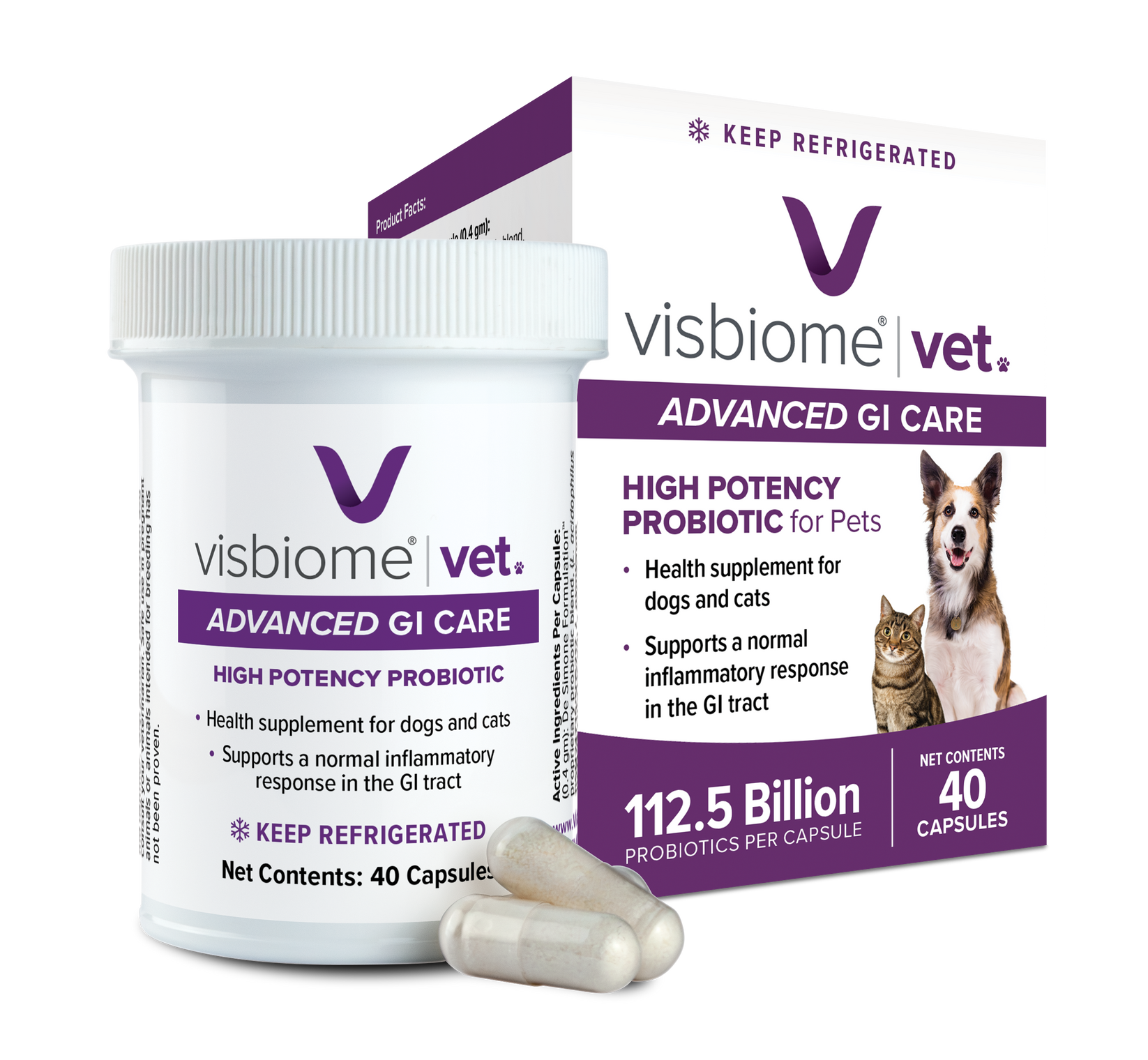 Visbiome Vet Advanced GI Care - Capsules - 4 Pack – Visbiome® Vet