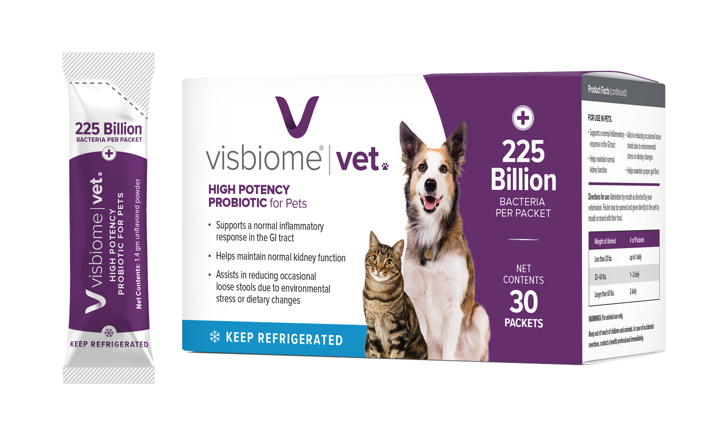 Visbiome Vet - Packets - 3 Pack – Visbiome® Vet